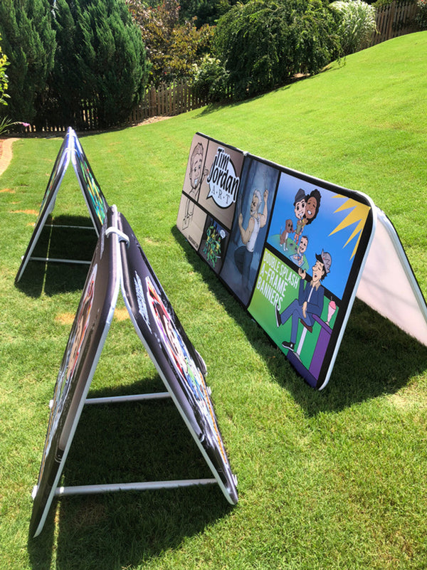 Splash Pop-Up A-Frame – Color Legends